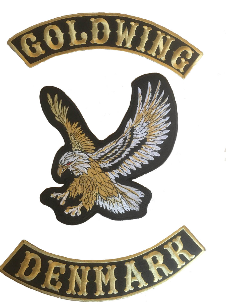 Honda Goldwing Broderet Patch fuld ryg – Cmig.Nu